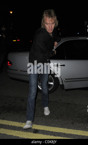 Rhys Ifans and Kimberly Stewart appeared to still be rather coy about ...