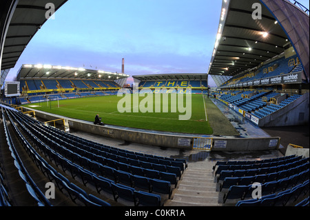 View inside the Den Stadium (formerly known as the New Den), London ...