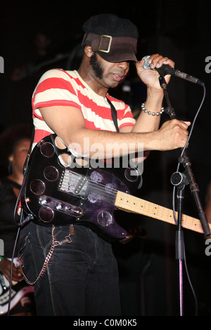Daniel Chavis of Apollo Heights performing at the Blender Theater ...