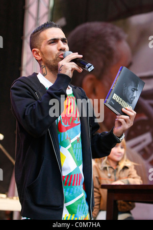 Bushido at Alexa shopping center signing his biography "Bushido" Berlin ...
