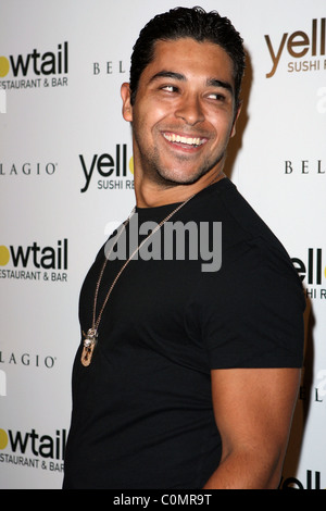 Wilmer Valderrama Grand opening celebration for Yellowtail Sushi ...