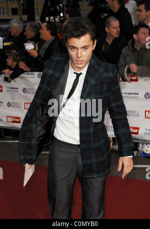 Leon Jackson at Pride of Britain Awards held at London Television ...