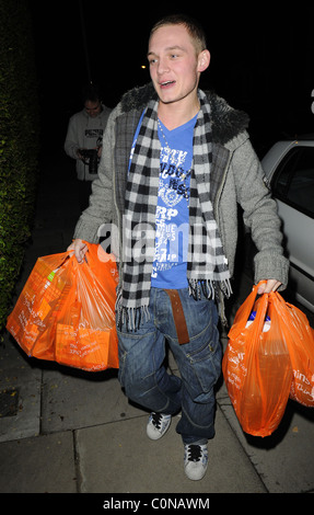 Scott Bruton returns to The X Factor secret hideaway, having performed ...
