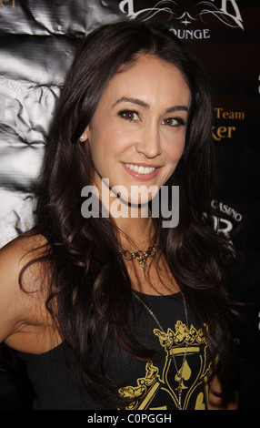 Suzanne Marques Dream Team Poker Tournament Premiere, held at the Hard ...