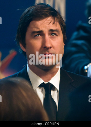 Luke Wilson Filming on the set of his new movie 'middle Men' At the ...