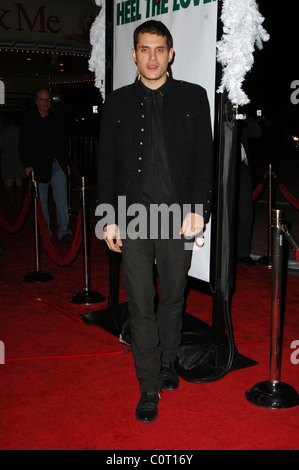 John Mayer arriving at the 'Marley & Me' world premiere at the Mann's ...