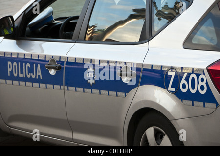 Polish police badge Stock Photo - Alamy