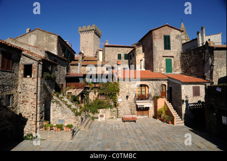 italy, tuscany, Capalbio town Stock Photo - Alamy