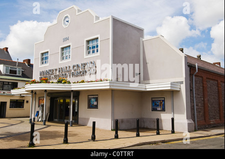 Market Hall Cinema Brynmawr Stock Photo - Alamy