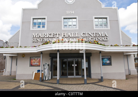 Market Hall Cinema Brynmawr Stock Photo - Alamy