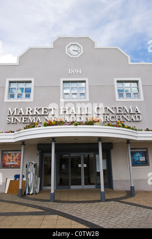 Market Hall Cinema Brynmawr Stock Photo - Alamy