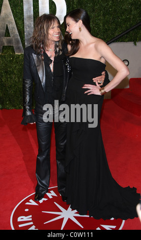 STEVEN TYLER LIV TYLER 2011 VANITY FAIR OSCAR PARTY LOS ANGELES ...