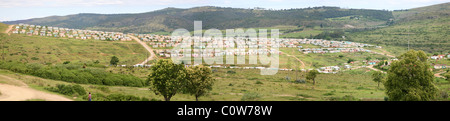 A rural township village in South Africa. Limpopo Province Stock Photo ...