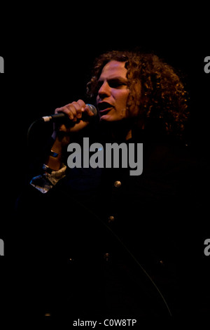 Joseph Washbourn from Toploader performs during Chris Tarrant's Capital ...