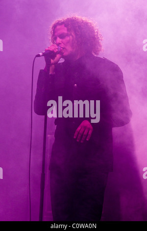 Joseph Washbourn from Toploader performs during Chris Tarrant's Capital ...