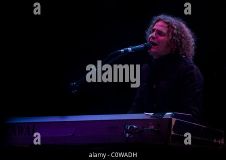 Joseph Washbourn from Toploader performs during Chris Tarrant's Capital ...