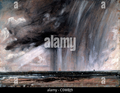 John Constable, Cloud study, painting, circa 1821 Stock Photo - Alamy