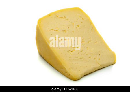 Traditional Azorean cheese isolated on white background Stock Photo - Alamy