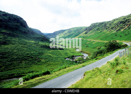 Abergwesyn, Powis, Wales, Irfon Valley from Llywn Derw Hotel Powys ...