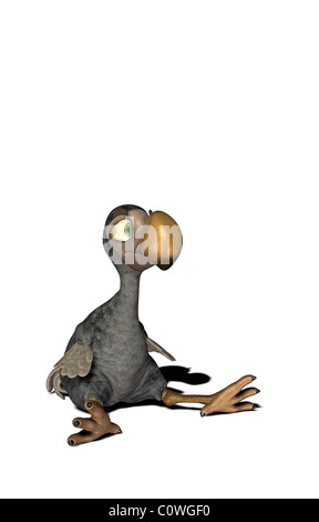 dodo comic style animal illustration Stock Photo - Alamy
