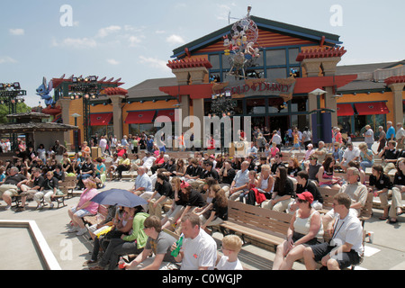 Downtown Disney Marketplace is a Disney World shopping district Stock ...