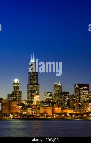 Sears Tower and other skyscrapers, Chicago, Illinois, USA Stock Photo ...