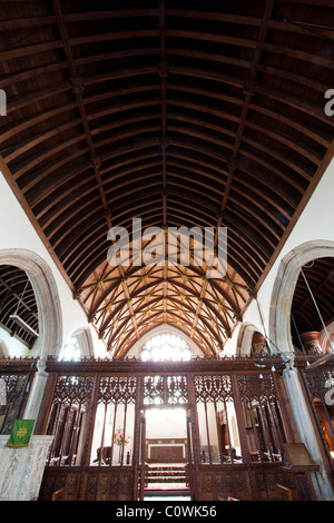 All Saints Church, Holbeton, Devon Stock Photo - Alamy