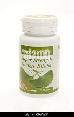 ginkgo biloba tablets taken for circulation problems & improves blood ...