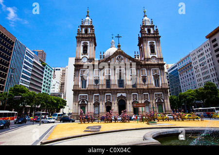 Igreja Candelaria, Rio de Janeiro, Brazil, South America Stock Photo ...