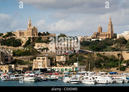GHAJNSIELEM PARISH CHURCH & CHURCH OF OUR LADY OF LOURDES MGARR GOZO ...