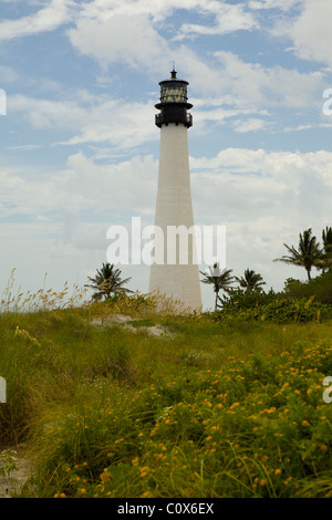 Cape Florida Lighthouse in Key Biscayne, Miami, USA Stock Photo - Alamy