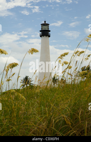 Cape Florida Lighthouse, Key Biscayne, Miami, Florida, USA Stock Photo ...