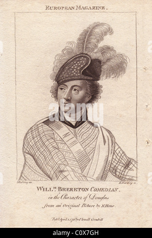 William Brereton (1751-1787), English actor and comedian. A famously ...