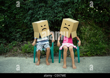 Angry child with bad temper Stock Photo - Alamy