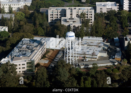 Aerial view above UC University of California Irvine Stock Photo - Alamy