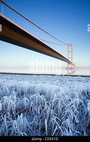 The Humber Bridge on a winter day Stock Photo - Alamy