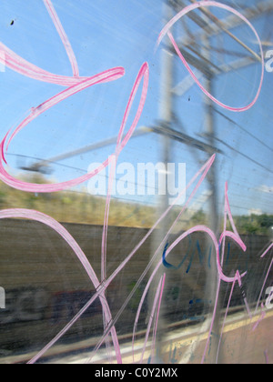 A confusion of power lines in an urban back alley Stock Photo - Alamy