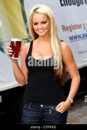 Jennifer Ellison launches the British Beer & Pub Association's campaign ...
