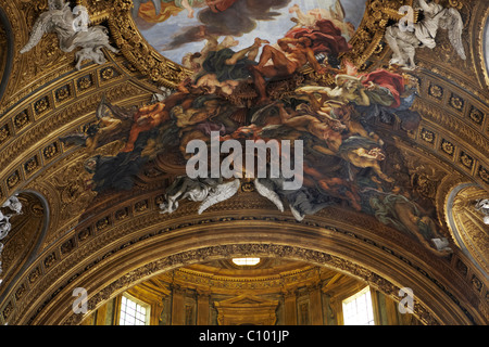 Triumph of the Name of Jesus, by Giovanni Battista Gaulli, Church of ...