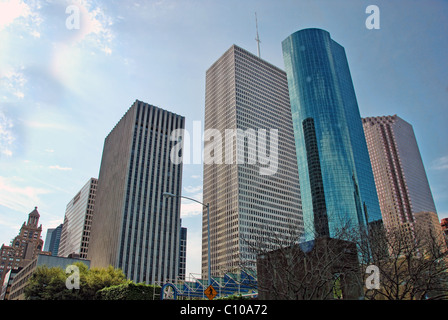 Buildings in Houston, Texas, March 2008 Stock Photo - Alamy