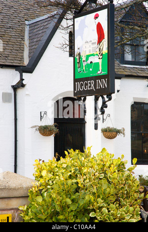 The Jigger Inn pub at Old Course Hotel in St Andrews, Scotland, UK ...