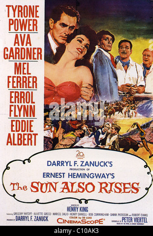 THE SUN ALSO RISES, Ava Gardner, Tyrone Power, 1957 Stock Photo - Alamy