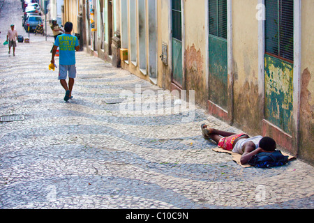 Homeless in Salvador, Bahia, Brazil Stock Photo - Alamy