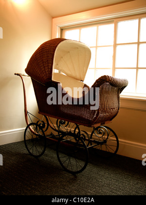 Old fashioned baby carriage Stock Photo - Alamy