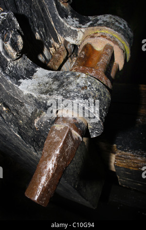 part of lock on river Ryton, Worksop, Notts Stock Photo - Alamy