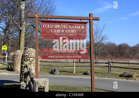 Cold Spring Harbor laboratory Long Island New York Stock Photo - Alamy