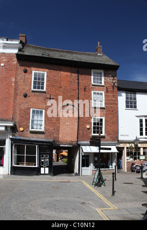 The entrance to Quality Square in Ludlow, Shropshire, England, UK Stock ...