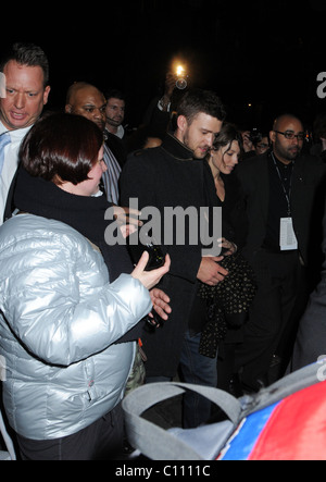 Jessica Biel Mercedes-Benz IMG New York Fashion Week Fall 2009 ...
