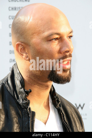 Actor and rapper Common walks through Bryant Park during New York ...