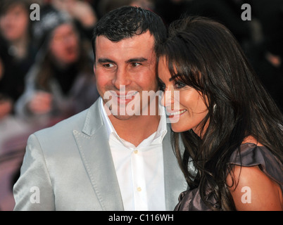 Joe Calzaghe and wife The 2009 BRIT Awards - Red Carpet Arrivals held ...